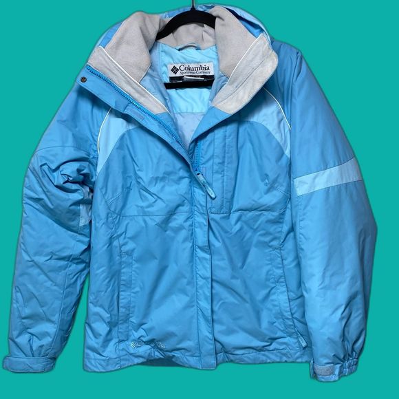 Columbia | Jackets & Coats | Columbia Womens Light Blue Interchange ...
